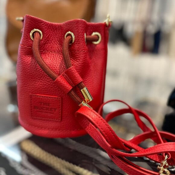 Marc Jacobs | Bags | Nwt New Marc Jacobs The Leather Mini Bucket Bag ...